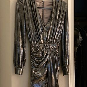 House of CB | Dresses | House Of Cb Silver Dress | Poshmark